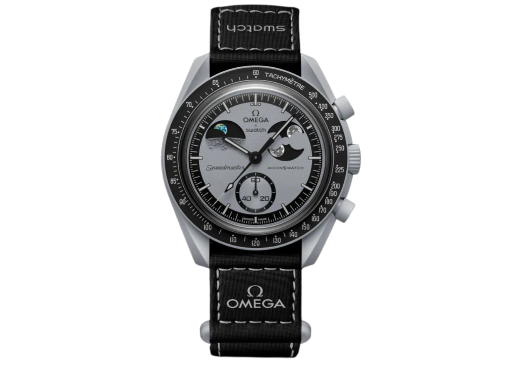 Swatch x Omega Bioceramic Moonswatch Mission to Earthphase – SneakCenter