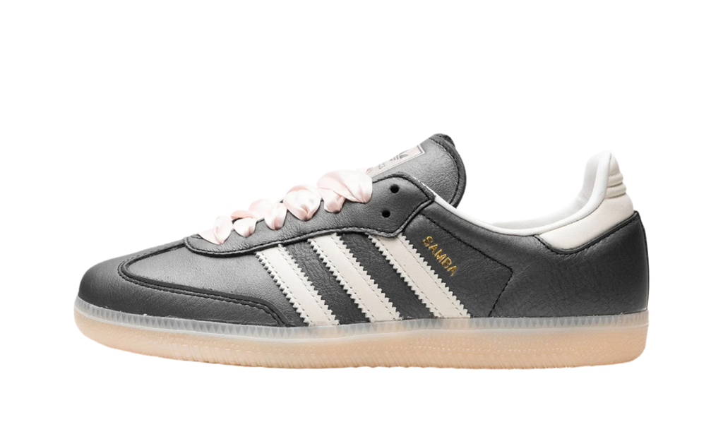 Adidas Samba OG Black Pink Ribbon Laces – SneakCenter
